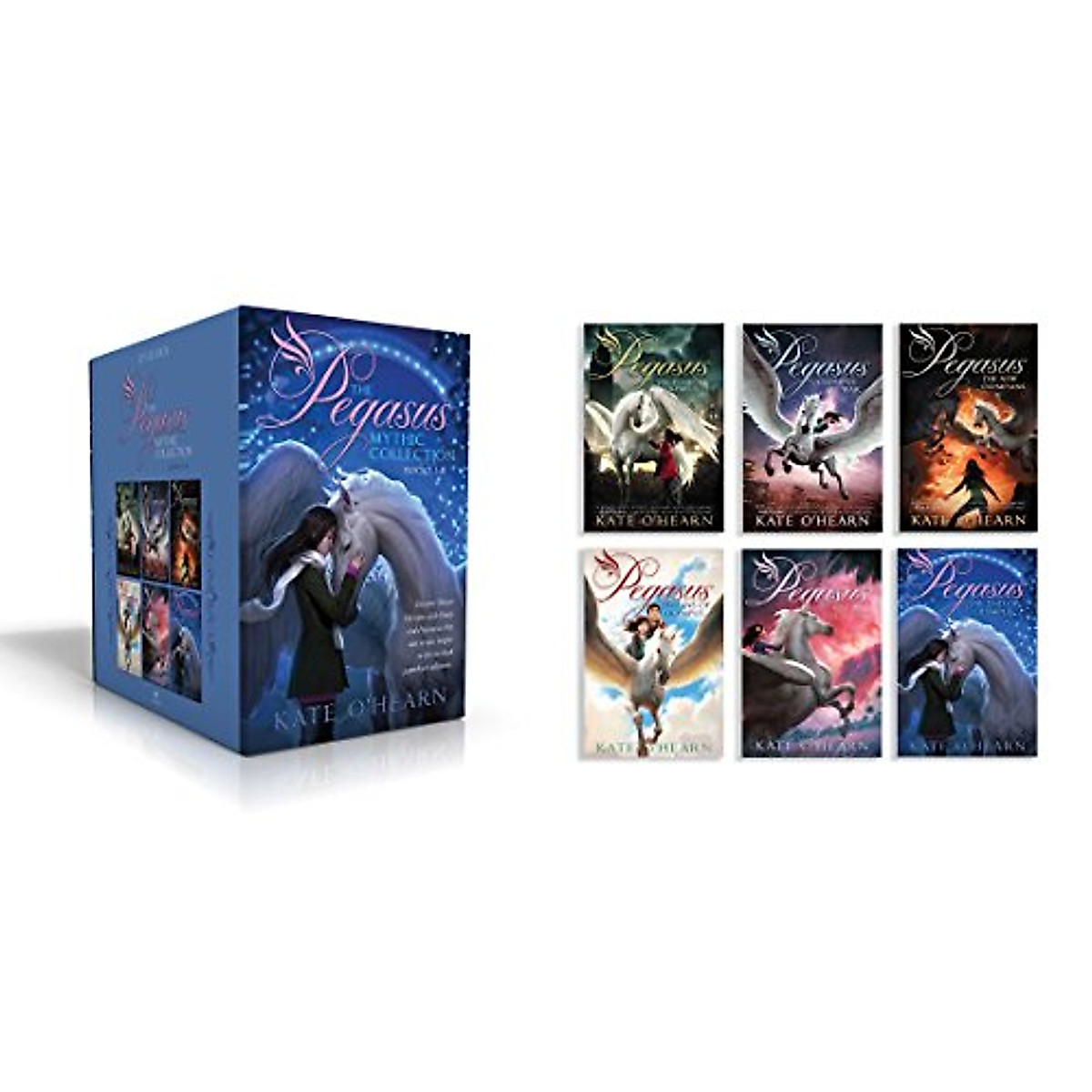 The Pegasus Mythic Collection Books 1-6 (Boxed Set): The Flame of Olympus; Olympus at War; The New Olympians; Origins of Olympus; Rise of the Titans; The End of Olympus