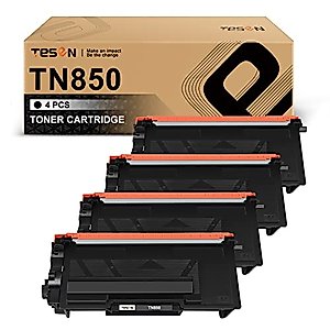 TESEN TN850 TN820 HL-L6200 Compatible Toner Cartridge Replacement for Brother TN850 TN820 for use with Brother HLL6200DW HLL6200DWT HLL6250DW MFCL5800DW DCPL5650DN DCPL5600DN Printer 4 PK HIGH Yield