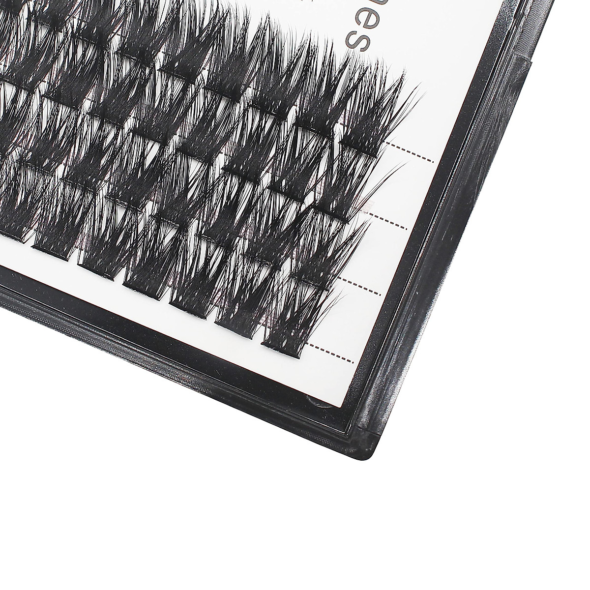 Bodermincer 84 Clusters Large Pack D Curl Volume Lashes Set Wide Cluster False Eyelash DIY Eyelash Extension Individual Lash Girl Women Home Eyelash Extension (12mm)