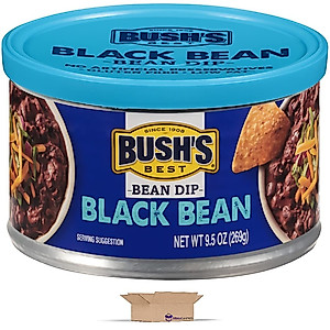 Black Bean Dip by The Best | 9.5 Ounce | Pack of 3