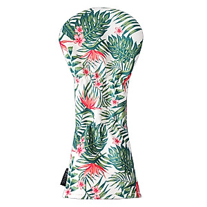 SHABIER Golf Hawaiian Style Golf Wood Club Headcover Driver Cover for Taylormade M5 M6 Driver (Driver Head Cover)