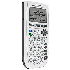 Texas Instruments Ti-84 Plus Graphing Calculator, White