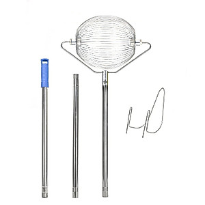 ASENVER Golf Ball Collector Picker Upper Table Tennis Ball Retriever Hold Up to 40 Balls