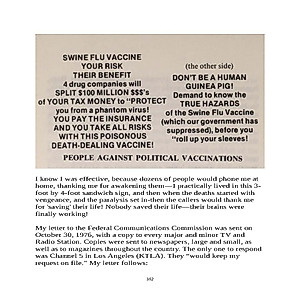 Vaccines, The Biggest Medical Fraud In History [Graphically enhanced, Student Loose Leaf Facsimile Book with 30 Color Pages. Rev. 5]