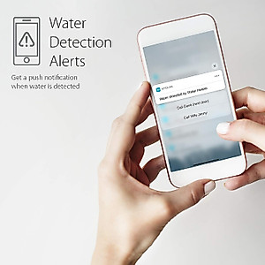 D-Link Wi-Fi Water Sensor Add-on, Long Range Battery Powered, Compatible Only with DCH-S1621KT, Whole Home with App Notifications (DCH-S163)