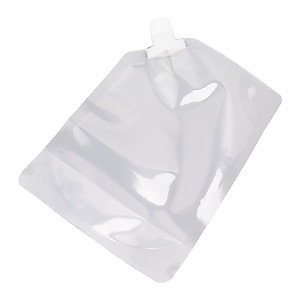 5Pcs Cereal Rice Storage Bag,Grain Sealed Storage Bag,Reusable Transparent Grain Storage Bag Airtight Grain Storage Containers with Lids for Rice Cereals Flour Nuts(1kg)