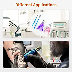 Annhua Barrier Film for Dental Barrier Tape Tattoo Tape 4" x 6" Disposable Barrier Sheets with Edge Dispenser Box, Disposable Plastic Perforated Sheets Film Dressing - 1200 Sheets|1 Roll - Purple