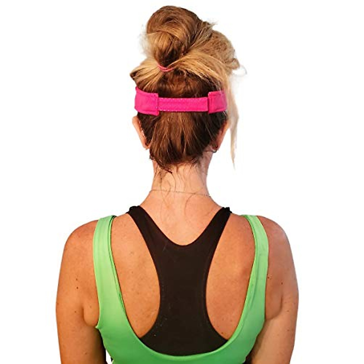 Tennis Happies Tennis Visor Hit Happy, Adjustable Strap, Perfect for On The Court Or Off (Pink), One Size