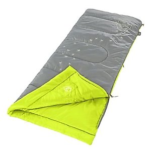Coleman Kids 45°F Sleeping Bag, Comfortable Youth Sleeping Bag for Sleepovers & Camping, Fits Children up to 5ft 5in Tall, Lightweight and Warm Sleeping Bag for Indoor/Outdoor Use, Machine Washable