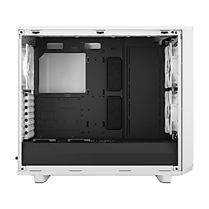 Fractal Design Meshify 2 Lite White ATX Flexible Tempered Glass Window Mid Tower Computer Case