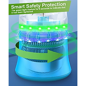 Humutan Portable Blender, 4000mAh Mini Fast Fresh Juice Portable Blender for Shakes and Smoothies with 6 Blades, 20Oz BPA-Free Personal Blender USB Rechargeable for Kitchen, Home, Travel