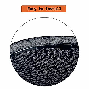 MQDITH Replacement Mesh Fabric Ear Pads Compatible with SteelSeries Arctis Nova Pro Wireless Headset