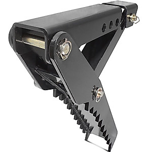 Titan Attachments 36" Extreme Weld On Backhoe Thumb Hoe Clamp 5/8" Steel Plate Assembly Adjustable