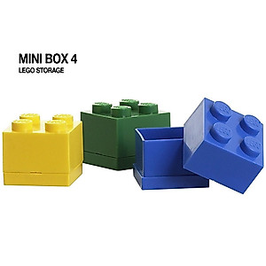Lego Mini Lunch Box 4 Yellow
