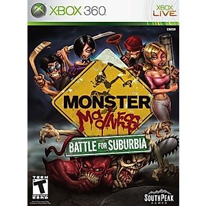 Monster Madness: Battle for Suburbia - Xbox 360 (Renewed)