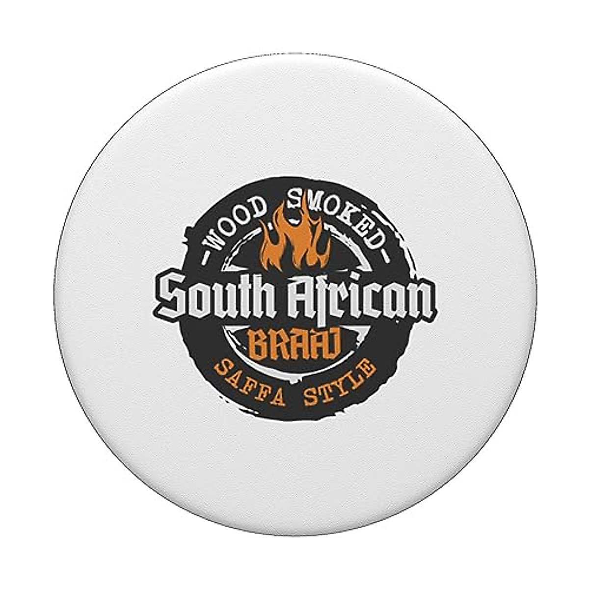 South African braai Saffa style South Africa PopSockets Swappable PopGrip