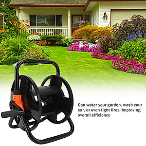 Garden Hose Holder Freestanding, Hose Reel Water Pipe Storage Rack ABS Single Arm Tool for Garden Car Washing Watering