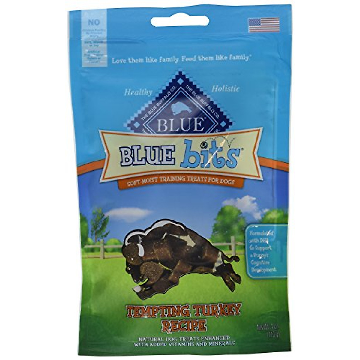 Blue Buffalo Turkey Bits Dog Treats, 2 Packages