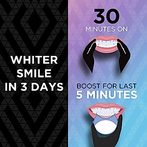 ARC Teeth Whitening Strip Kit with Blue Light, 28 Strips (14 Count Pack)