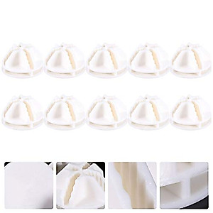 DOITOOL 30Pcs Wire Cube Connectors Wire Grid Cube Organizer Connector Snap Organizer Storage Cube Connector for Modular Organizer Closet Wire Cubes