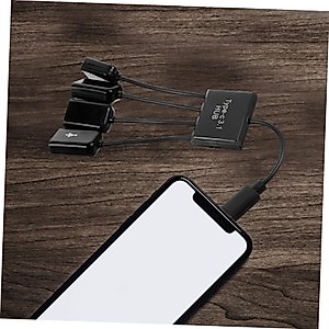 Hemobllo 1 Set Laptop Port Hubs Keybar Adaptador Universal LAN Port Hubs USB Hub Blackets Hub Hub Noire U Disk USB Drive Hub Converter Cable Keypad Extender USB Splitter Cell Phone Adapter