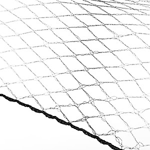 Hair Net 100Pcs 20Inch Packed Individually High Elastic Nylon Edge Invisible Hair Nets for Women Buns Food Service Dancer Cooking Wigs(Black)