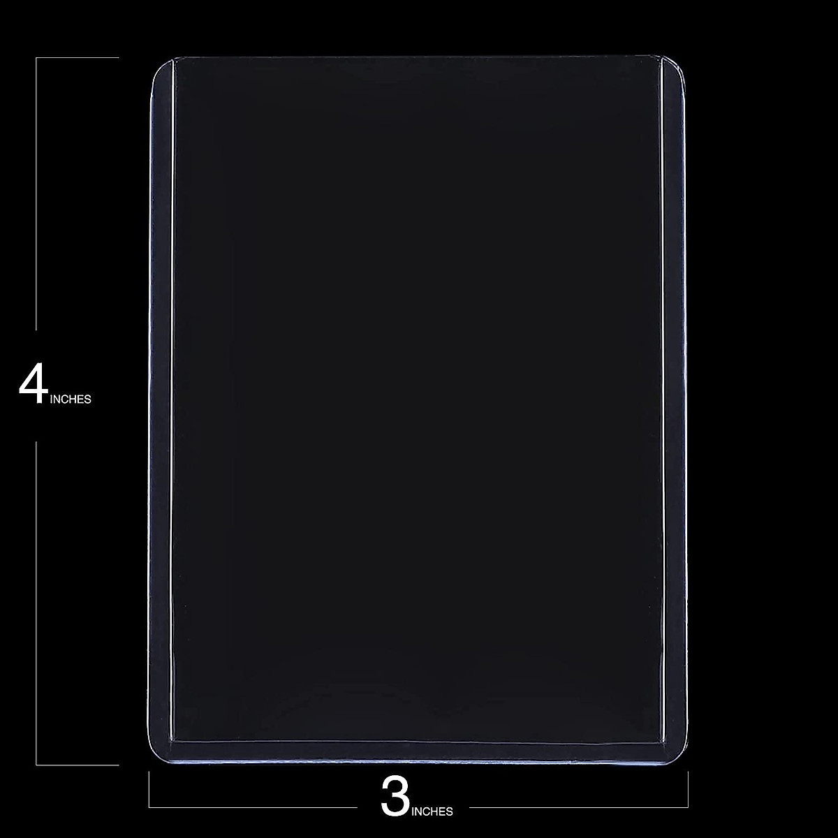 Unbranded Regular 1000 Count 3X4 Top Loaders New Sealed Case 40/25 Ct Packages