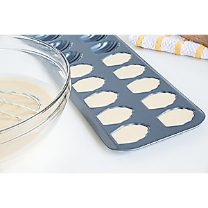 Fox Run Mini Madeleine Pan, 20-Cup, Non-Stick