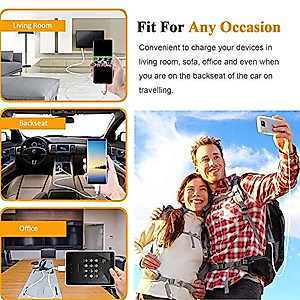 KAHEAUM 10FT Long Android Charger Cable Fast Charge,USB to Micro USB Cable White,Micro USB 2.0 Cable USB Micro Cable for Samsung Charger Cord Tablet Galaxy 7 S7 Edge LG Phone,Charging Wire for Kindle