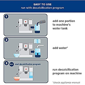 Durgol Swiss Espresso, Descaler and Decalcifier for All Brands of Espresso Machines and Coffee Makers, 4.2 Fluid Ounces (Pack of 4)