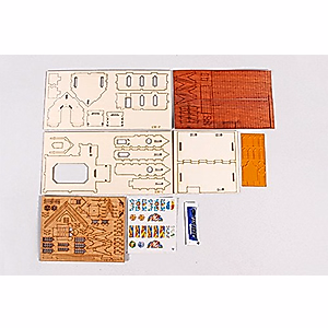 Desktop Wooden Model Kit Western Church ll / YG630