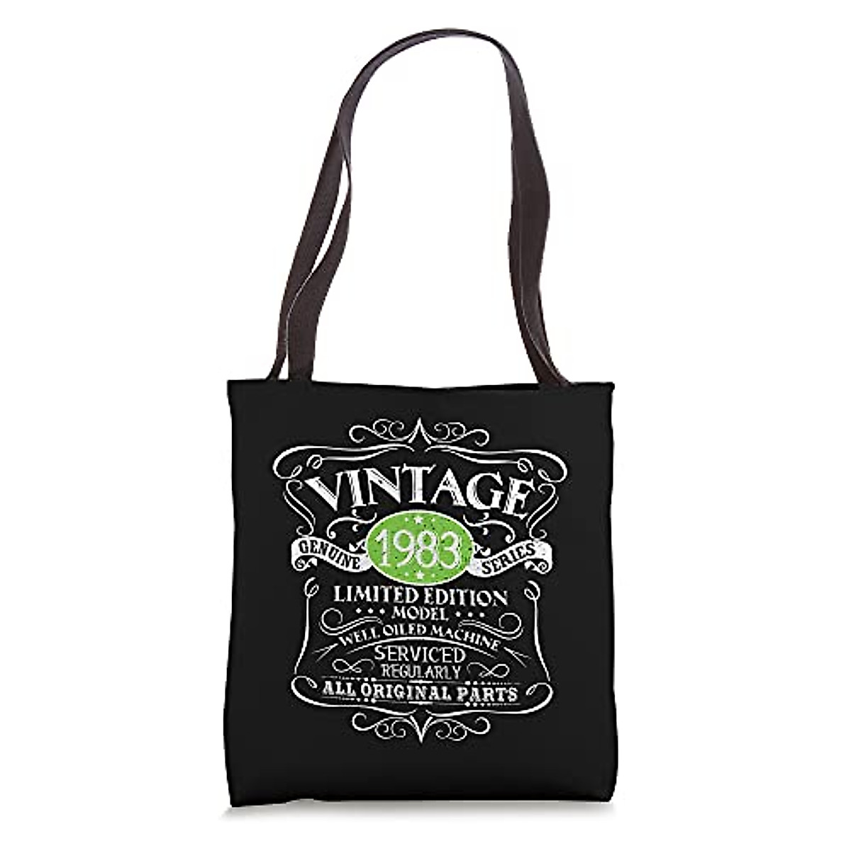 Vintage 1983 39th Birthday Gift Men Women Original Design Tote Bag