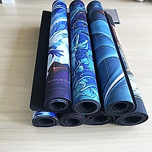 Board Game TCG Custom Playmat Customize Mousepad + Free Storage Bag Play Mats Size 24x12in Compatible for Digimon MTG OCG PTCG Playmats (23.6X13.8in(60 * 35cm),PTCG)