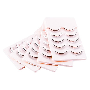 Kenzie Beauty Training Lashes for Eyelash Extension Teaching Practice Lashes 5 Pack