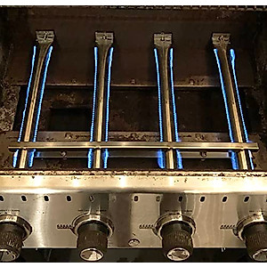 Htanch SZ8032 (1-Pack) 21 11/16" Stainless Steel Burner Replacement for Broil King 9221-54, 9221-57, 9221-64, 9221-67, 9225-64, 9225-67, 9561-54, 9561-57, 9561-64, 9561-67, 9561-84, 9561-87