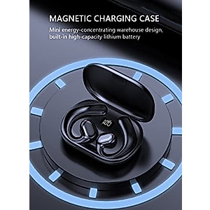 TEDATATA Wireless Bone Conduction Earphones Binaural Noise Reduction, Wireless high-Definition Calls，Suitable for Sports Workouts, Running, Cycling