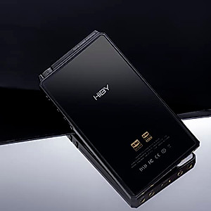 HiBy R6 III Digital Audio Player Portable Hi Res Audio Player MP3 MP4 Player with Class A&AB Dac Amp Android 12 Bluetooth 5.0 WiFi 2.4G+5G 4500mAh(Black)