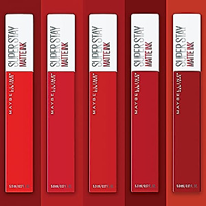 Maybelline New York SuperStay Matte Ink Liquid Lipstick, Spiced Edition, Individualist, 0.17 Ounce