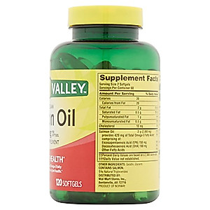Spring Valley Salmon Oil 1000 mg