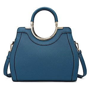 LJOSEIND Women’s Handbags Designer Purses Satchel Totes Structured Shoulder Bags