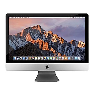 Apple iMac Mc813ll/a Mid-2011 27" Silver, I5-2500s 2.7ghz (20GB, 2TB HDD) (Renewed)