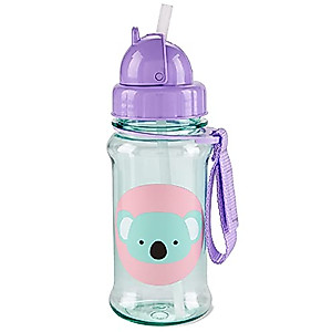 Skip Hop Toddler Sippy Cup with Straw, Zoo Straw Bottle, Koala