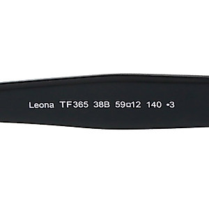 Tom Ford FT0365 38B Bronze Leona Round Sunglasses Lens Category 3 Size 59mm