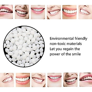 Bleach for Teeth For And Solid Tooth Make Glue Denture Teeth (30g) FalseTeeth Temporary Adhesive Confidently Tooth Missing Teeth Gaps Kit Denture Teeth Filler for Gaps
