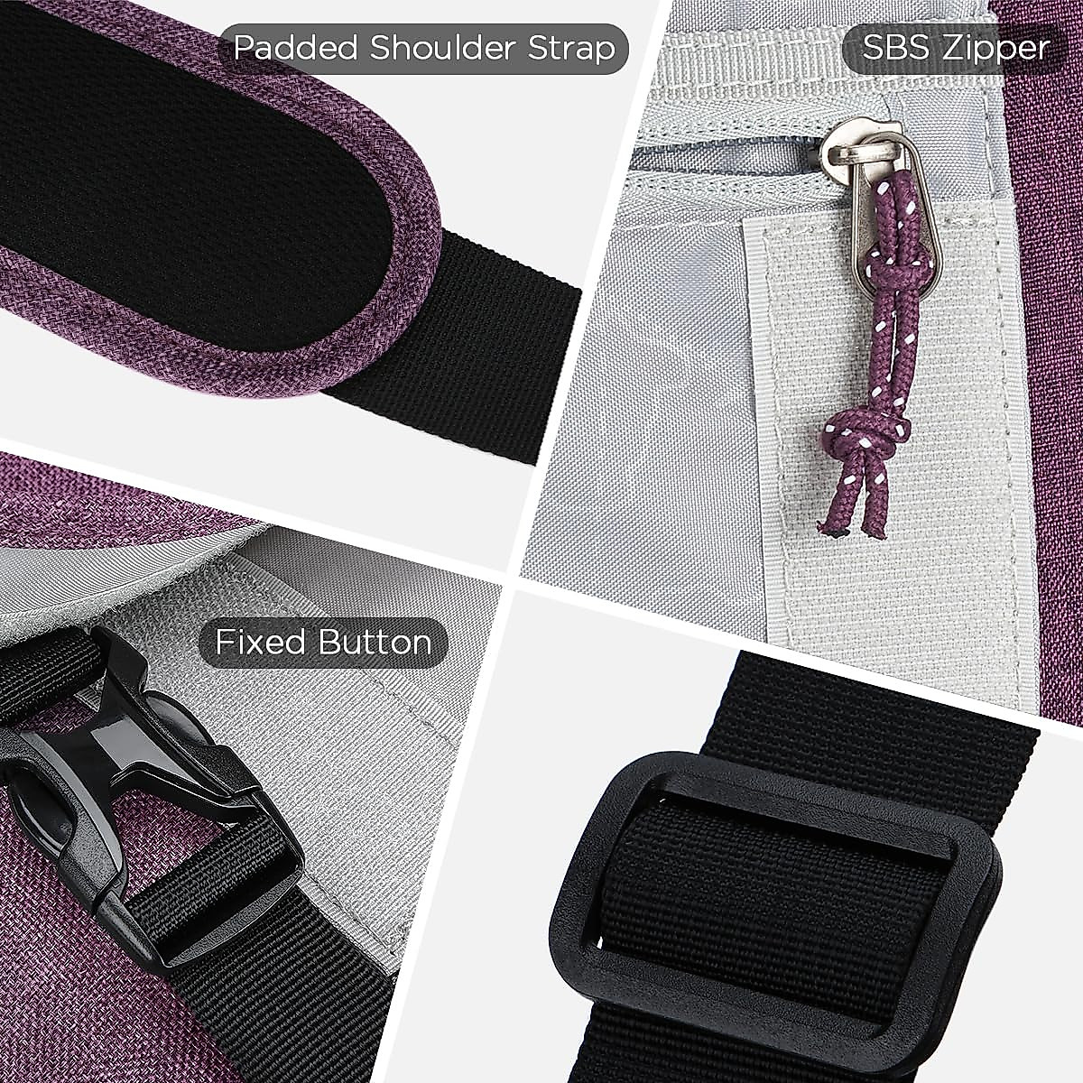 OIWAS Messenger Bag for Women, 14 Inch Laptop Crossbody Bags Men Casual Satchel Shoulder Bag College Travel Office Briefcase