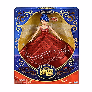 Miraculous Ladybug & Cat Noir Movie 10.5" Marinette Collector Fashion Doll with Exclusive Outfit and Removable Mask