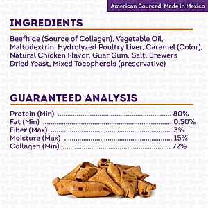 Treatly Collagen Crisps Assorted Chicken Flavor, 10oz/1 Pack