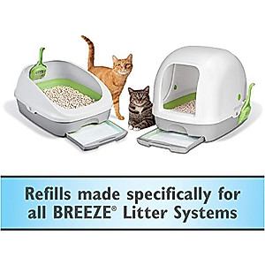 Breeze Cat Pads Refill for Multiple Cats, 4 ct (2 Pack)