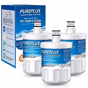 PUREPLUS 5231JA2002A Replacement for LG LT500P, ADQ72910901, GEN11042FR-08, Kenmore 9890, 469890, HDX FML-1, ADQ72910907, LSC27925ST, LFX25974ST, LFX25973D, LFX25973ST Refrigerator Water Filter, 3Pack
