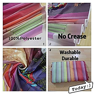 Baocicco Polyester 7x5ft Blue White Flowers Leaves Hangings Backdrop Floral Decor Photography Background Blue White Curtain Wedding Ceremony Valentine's Day Wallpaper Decor Photo Props